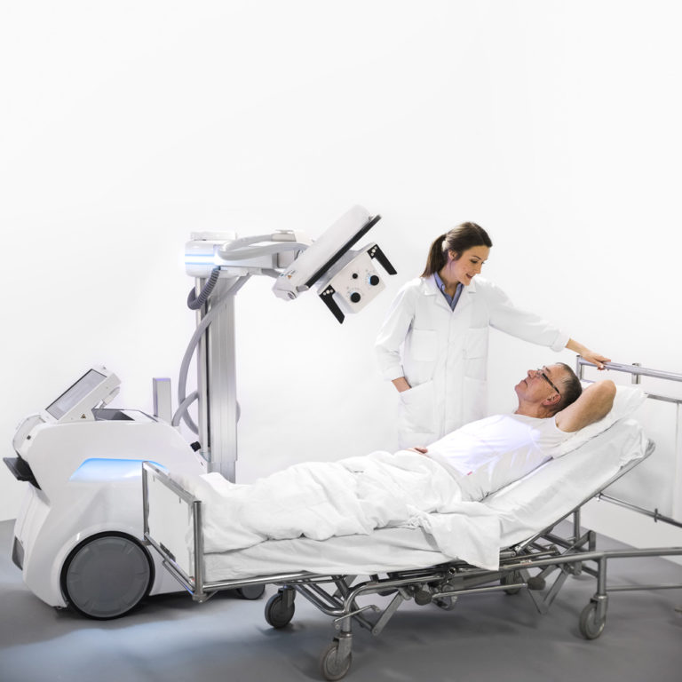 M1 Mobile X-ray System with longlife battery from Xograph Healthcare